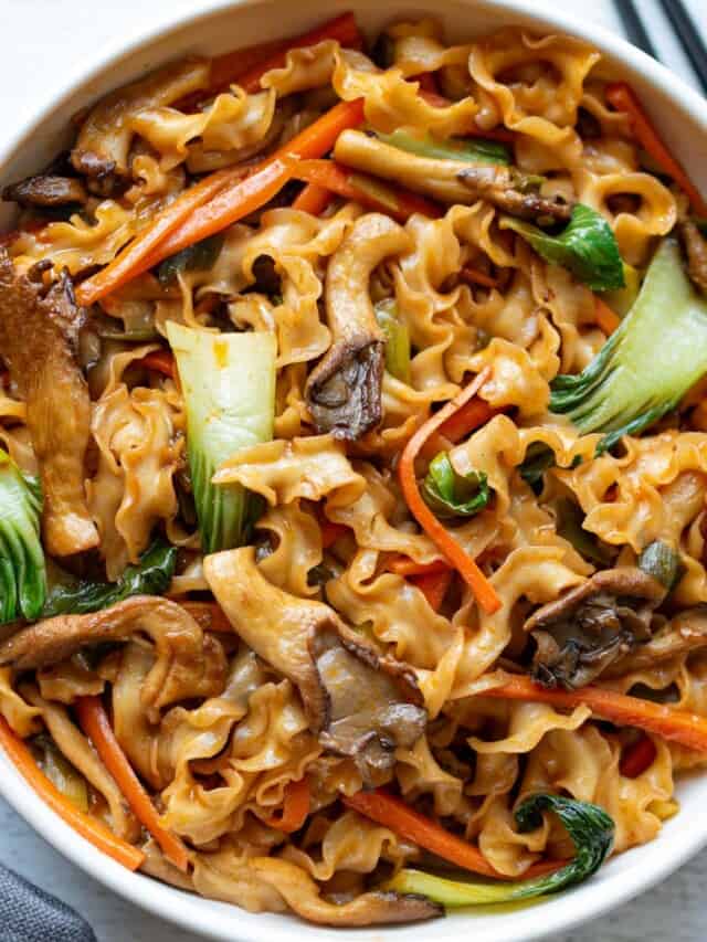 Easy Soy Curl & Vegetable Stir-Fry - Cooking For Peanuts