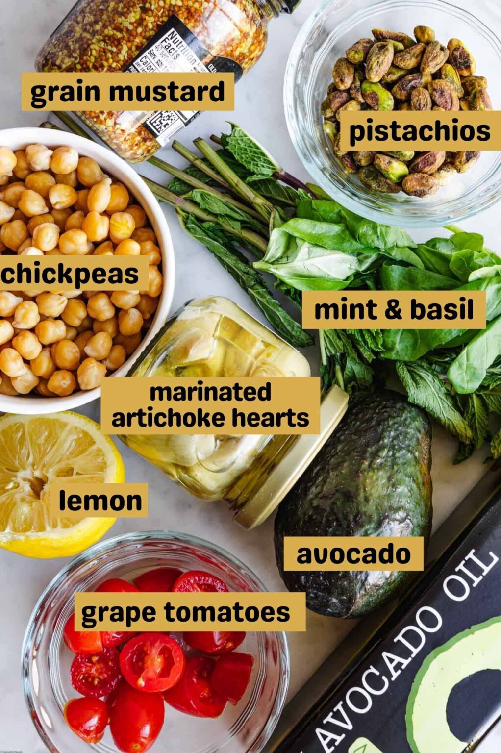 High-Protein Tomato & Basil Salad - Cooking For Peanuts