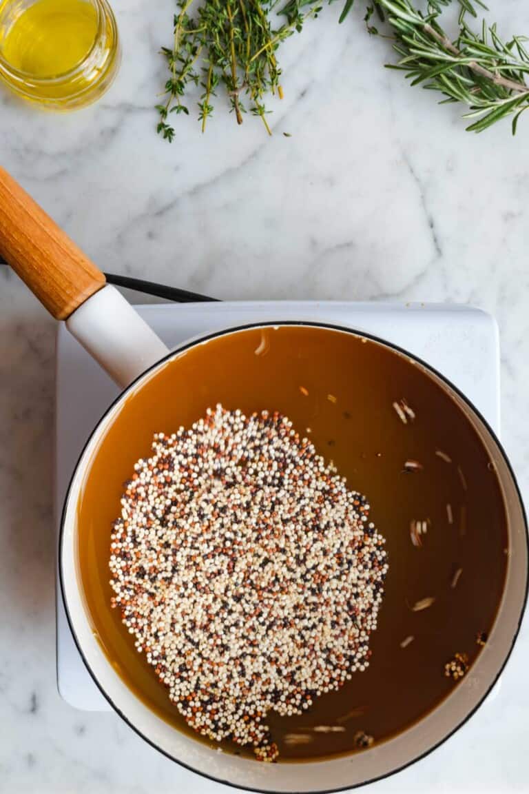 Warm Quinoa Salad - Cooking For Peanuts