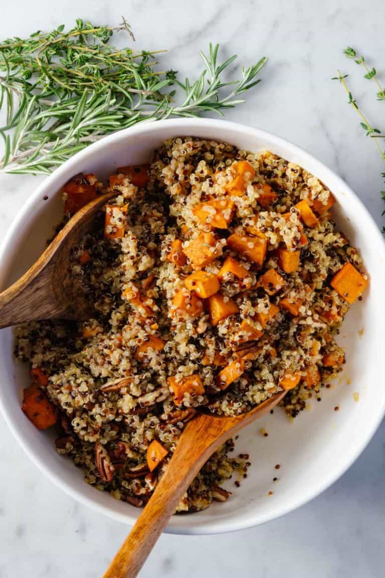 Warm Quinoa Salad - Cooking For Peanuts