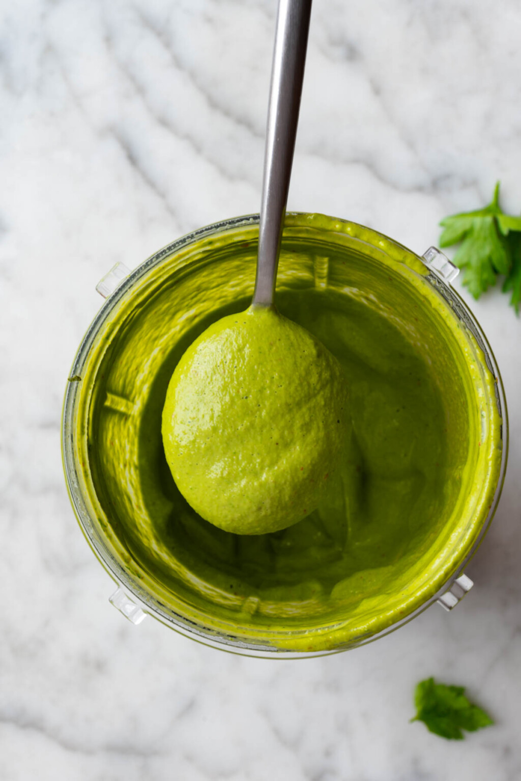 Healthy Green Goddess Dressing - Cooking For Peanuts