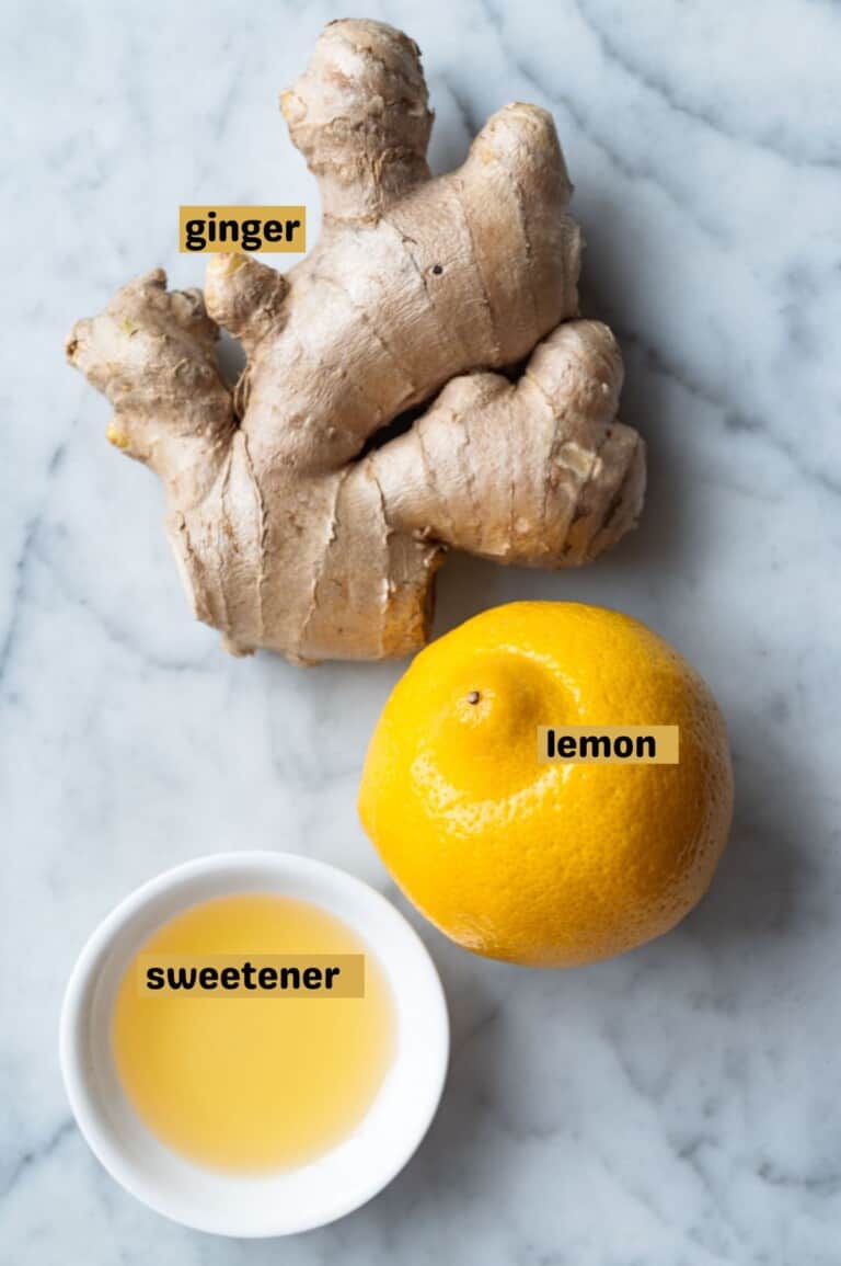 Lemon & Ginger Tea - Cooking For Peanuts