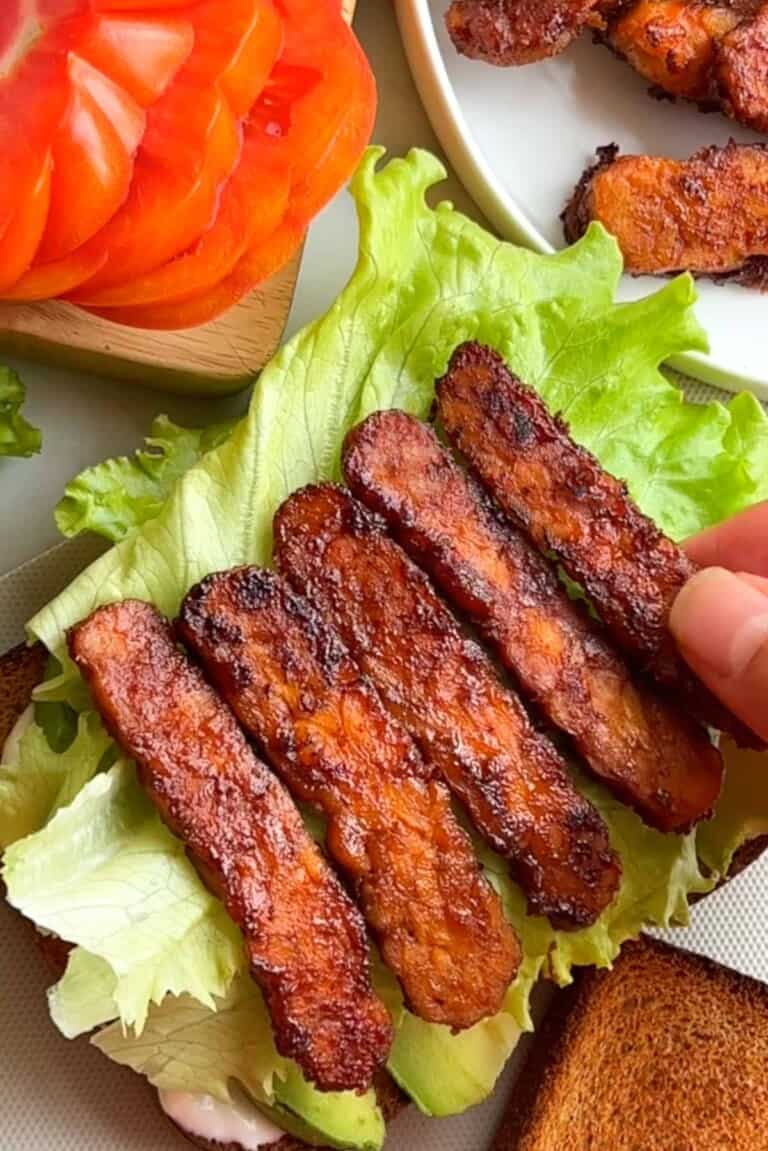 Plant-Based Tempeh Sandwich - Cooking For Peanuts