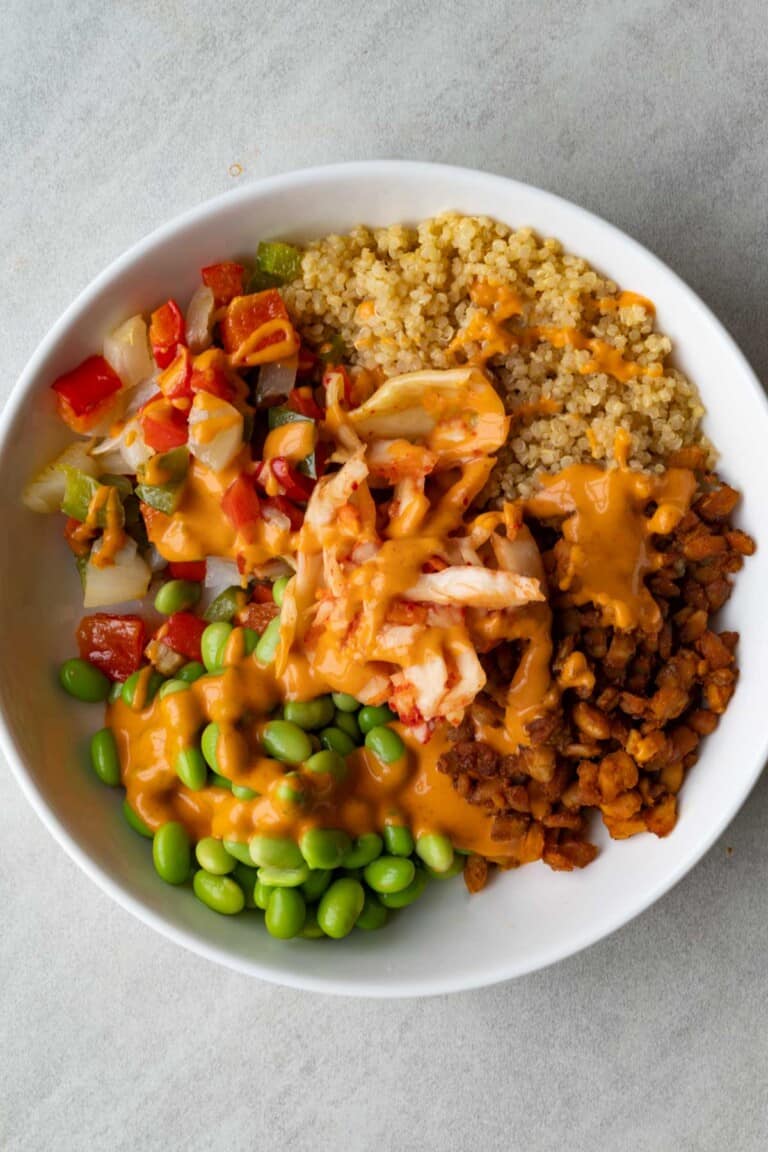 Protein Bowl (36g Vegan Protein) - Cooking For Peanuts
