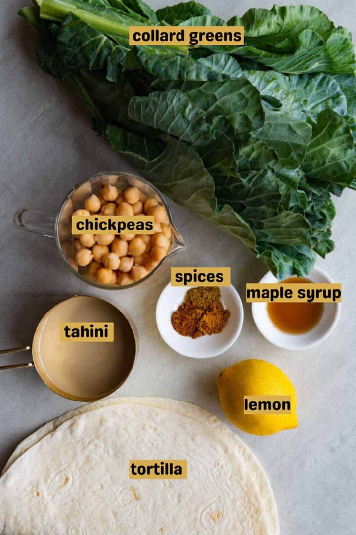 Easy Chickpea Wraps - Cooking For Peanuts