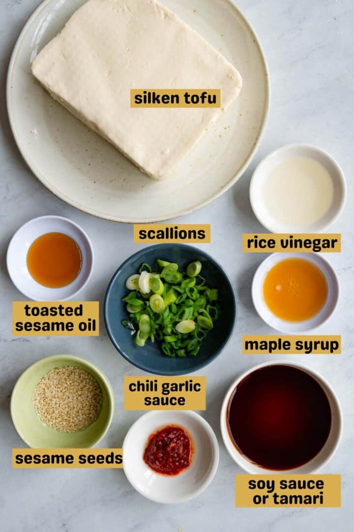 Sesame Soy Silken Tofu (Soft Tofu) - Cooking For Peanuts