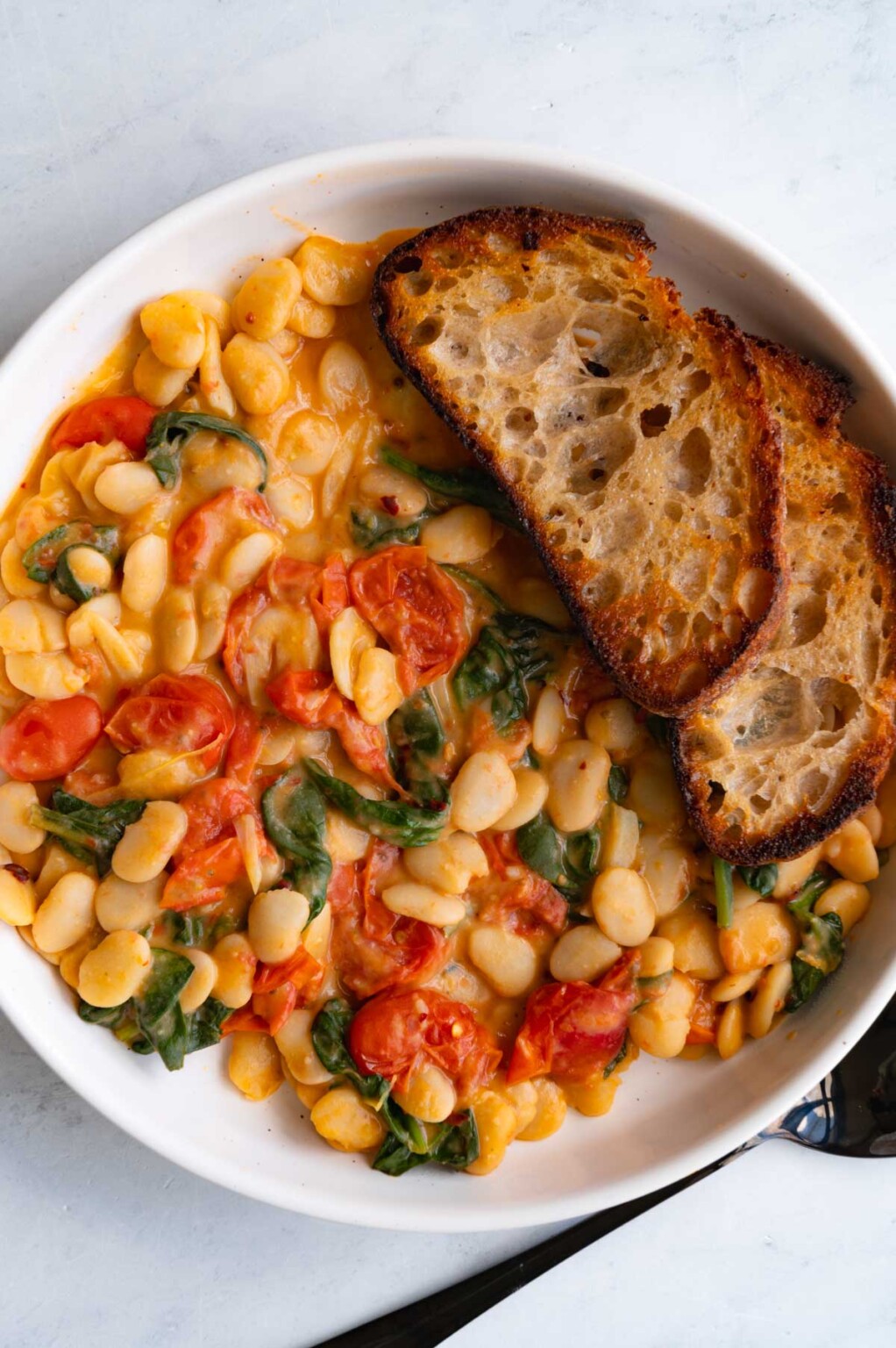 Creamy Butter Beans (10 Minutes) - Cooking For Peanuts