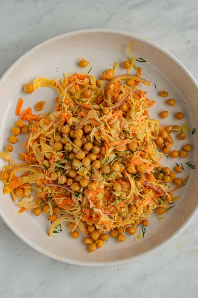 Curried Cabbage Salad - Cooking For Peanuts