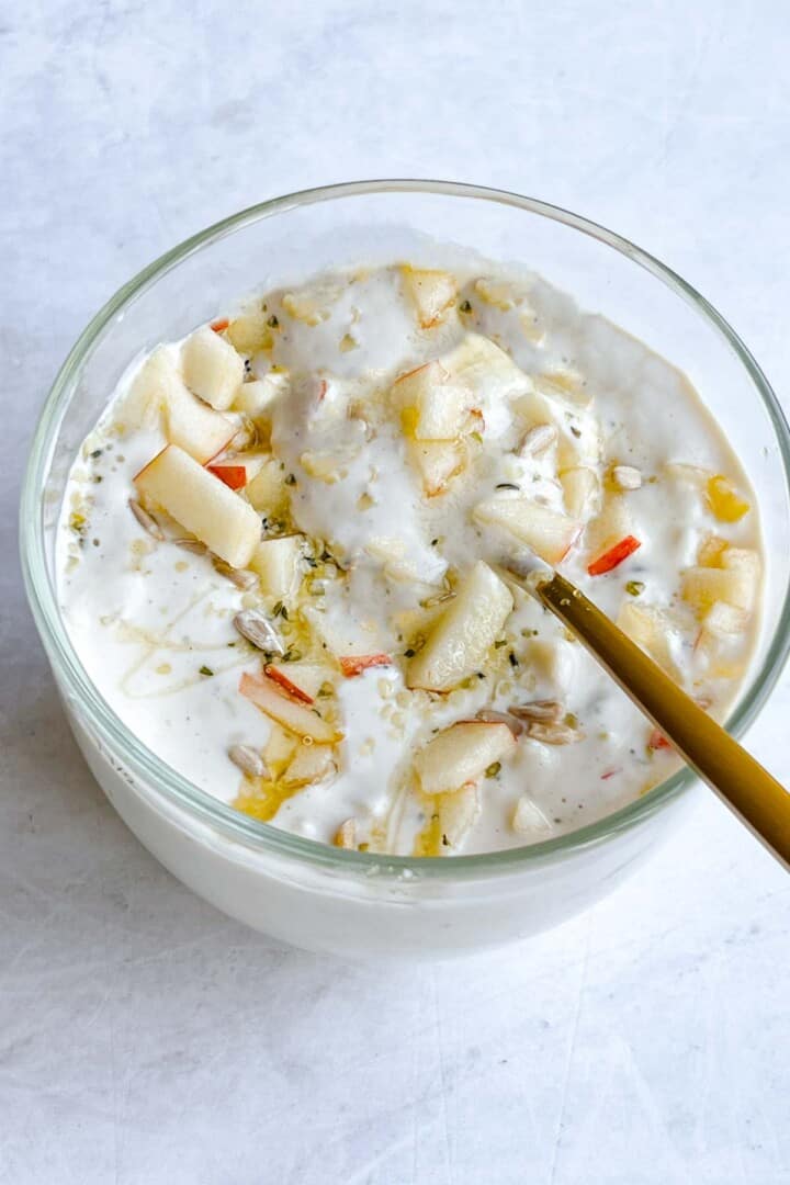 Homemade Cashew Yogurt - Cooking For Peanuts