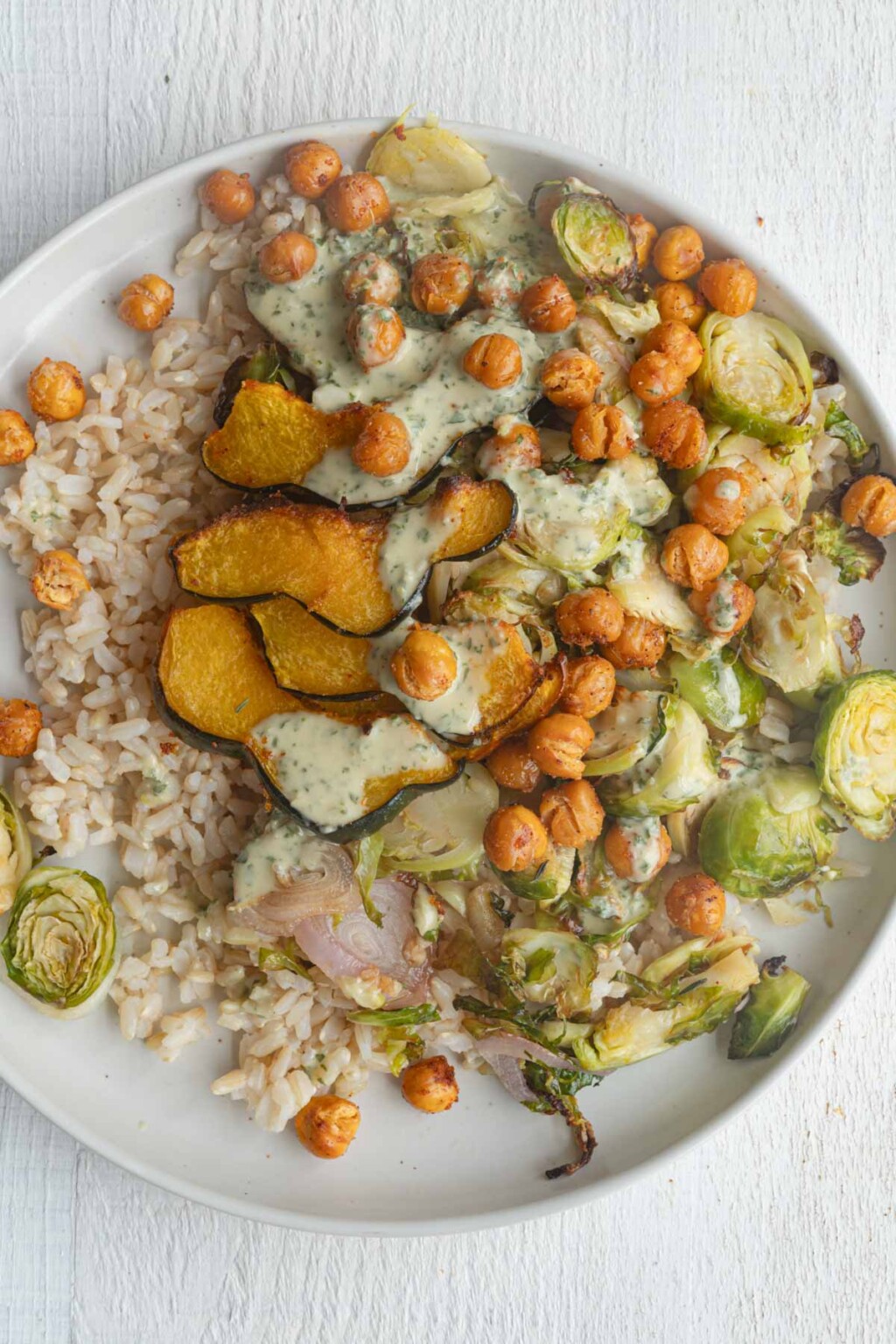 Vegan Chickpea Rice Bowl - Cooking For Peanuts