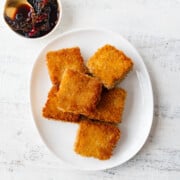 Panko Tofu Recipe (Baked) - Cooking For Peanuts