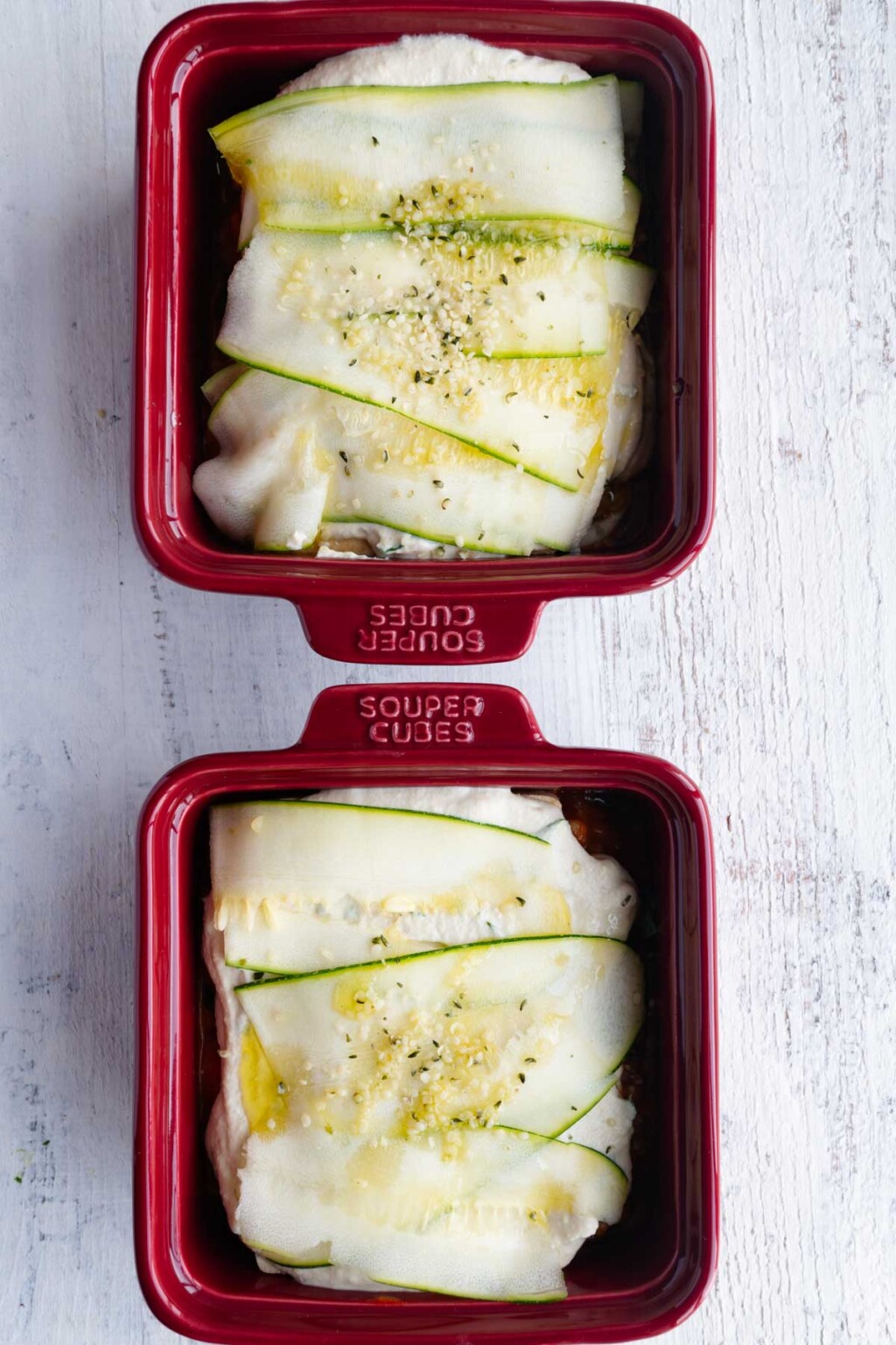 Zucchini Lasagna (42g protein) - Cooking For Peanuts