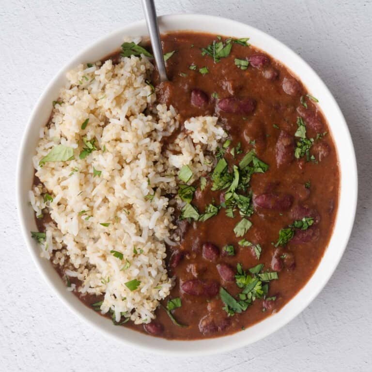 Vegan Red Beans and Rice Recipe - Cooking For Peanuts