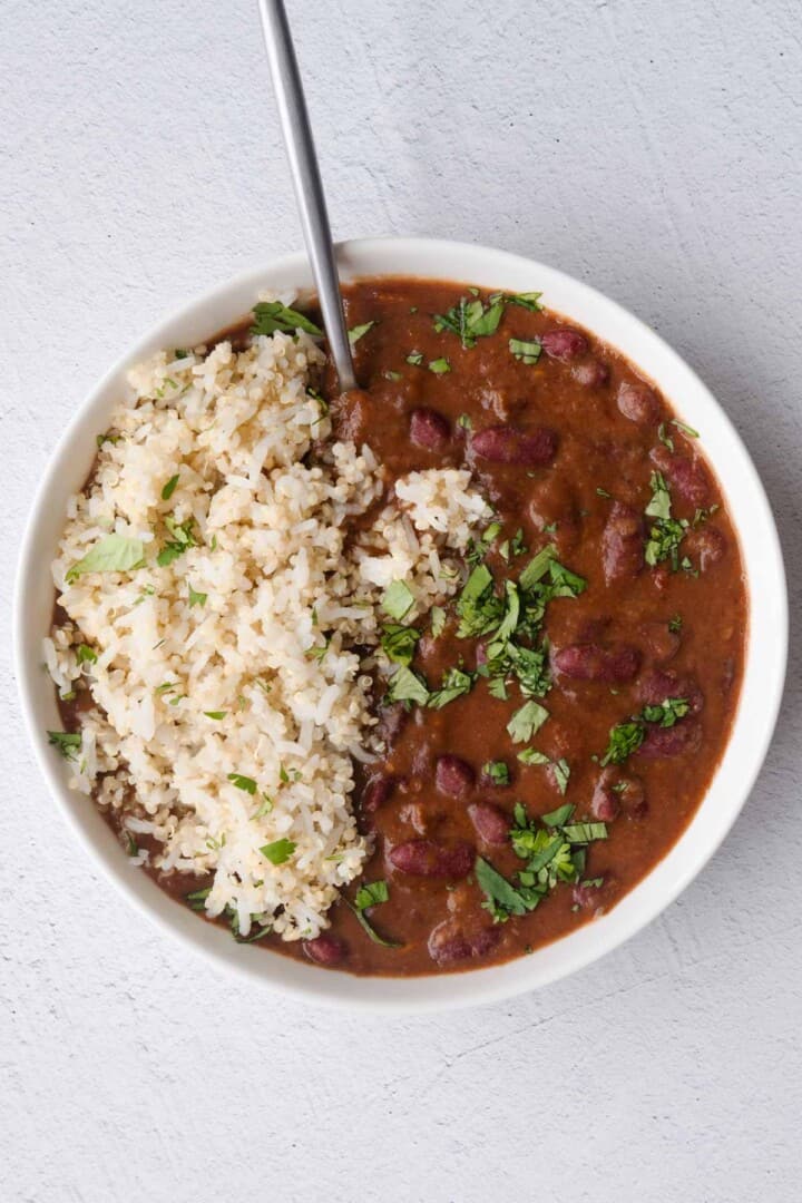 Vegan Red Beans and Rice Recipe - Cooking For Peanuts