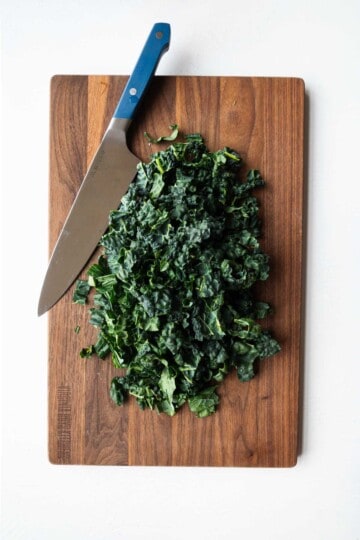 Best-Tasting Kale Salad with Tahini Dressing - Cooking For Peanuts