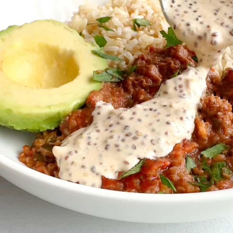 High-Protein Vegan Ragu Recipe - Cooking For Peanuts