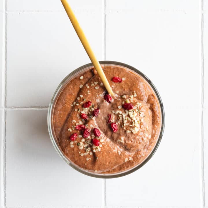 Chocolate Chia Pudding (5 Minutes) - Cooking For Peanuts