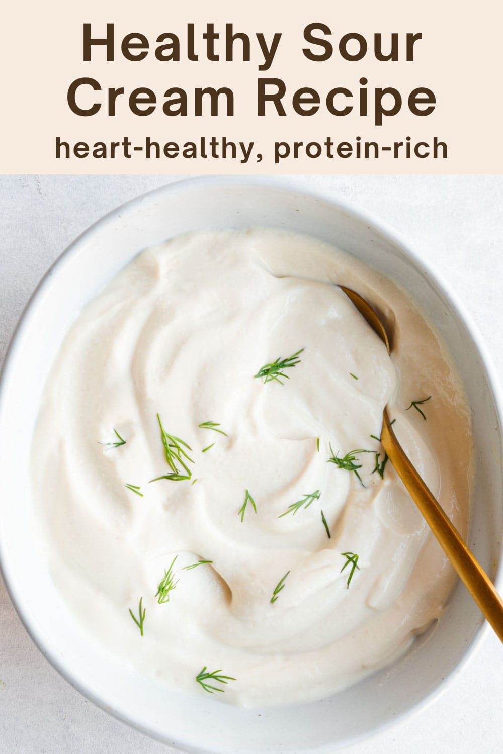 Best Vegan Sour Cream - Cooking For Peanuts