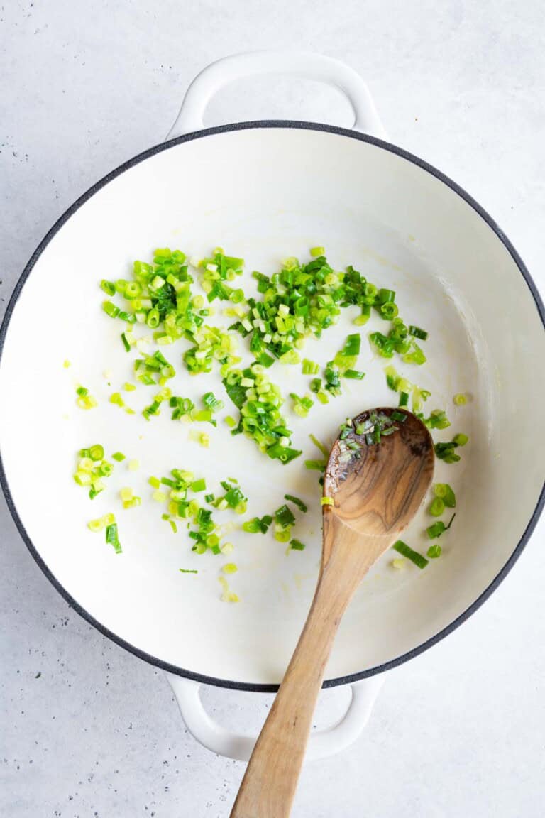 Easy Creamy Miso Beans with Cabbage - Cooking For Peanuts