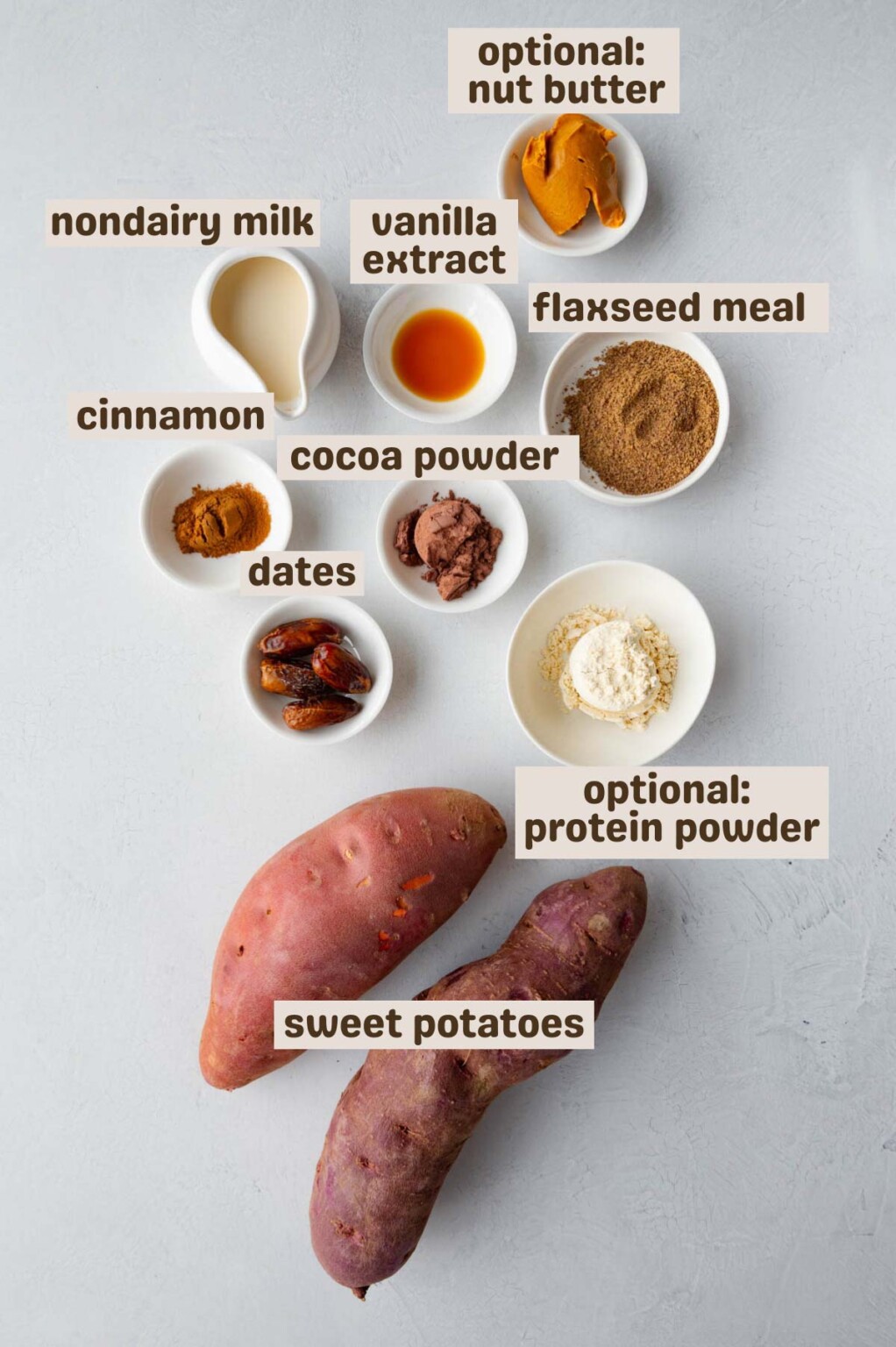Sweet Potato Protein Mousse - Cooking For Peanuts