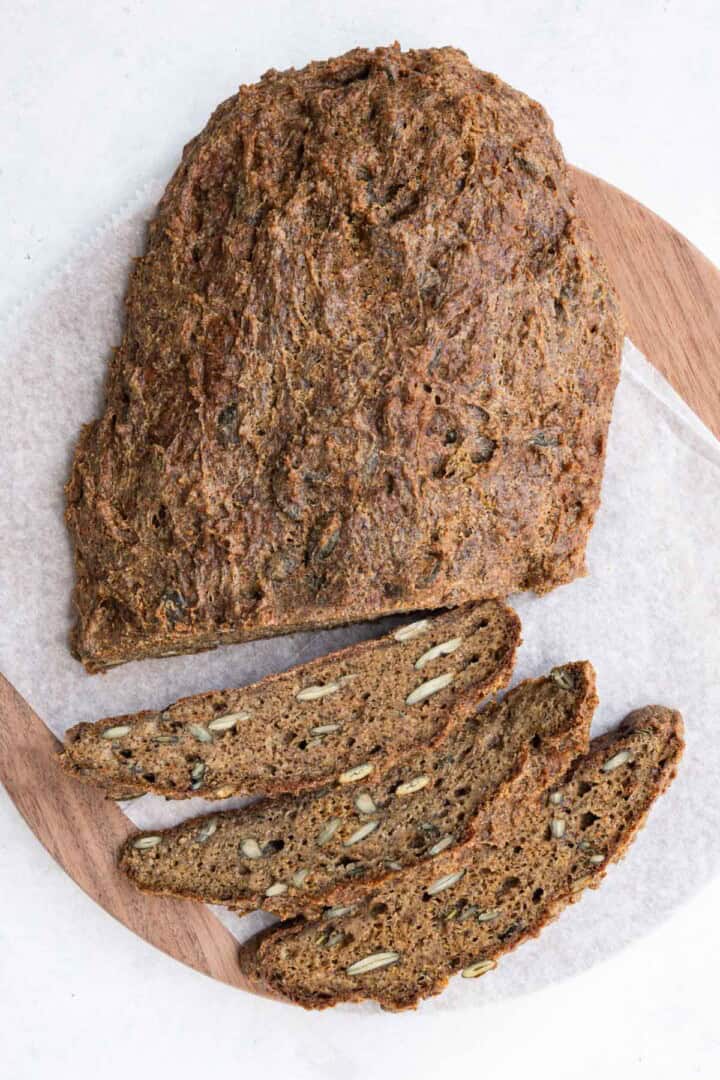Quinoa Bread (Gluten-Free, No Yeast, Easy) - Cooking For Peanuts
