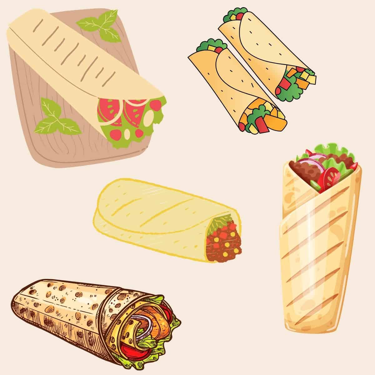 Samosa Wraps (Baked, High-Protein) - Cooking For Peanuts