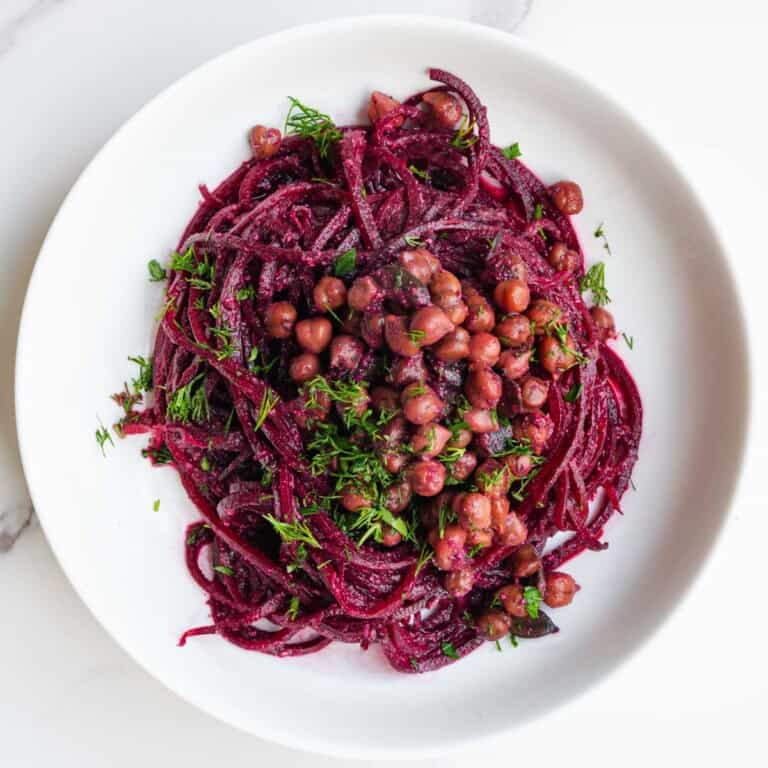 Raw Beet Salad Recipe - Cooking For Peanuts