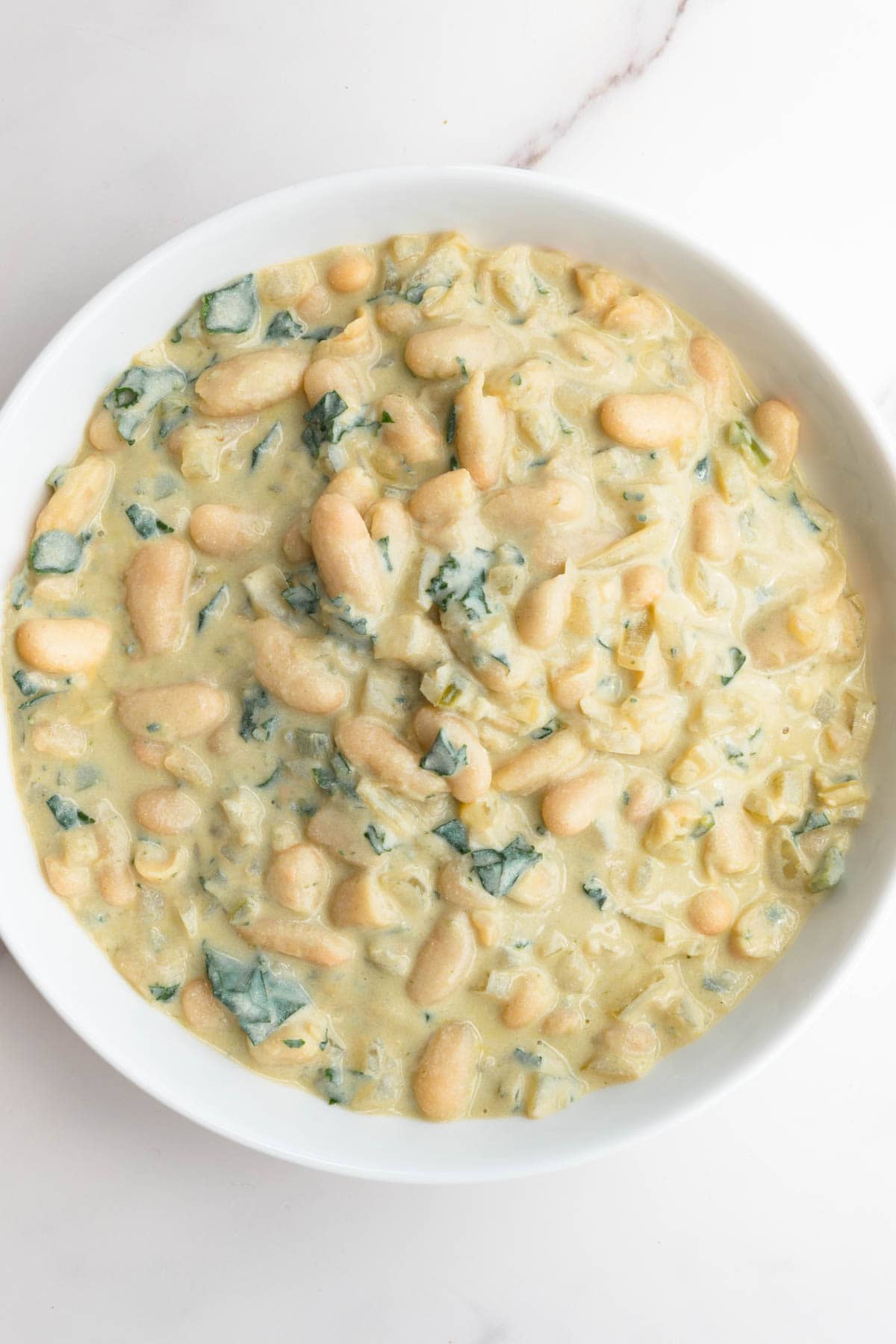 Creamy White Beans Recipe (High-Protein) - Cooking For Peanuts