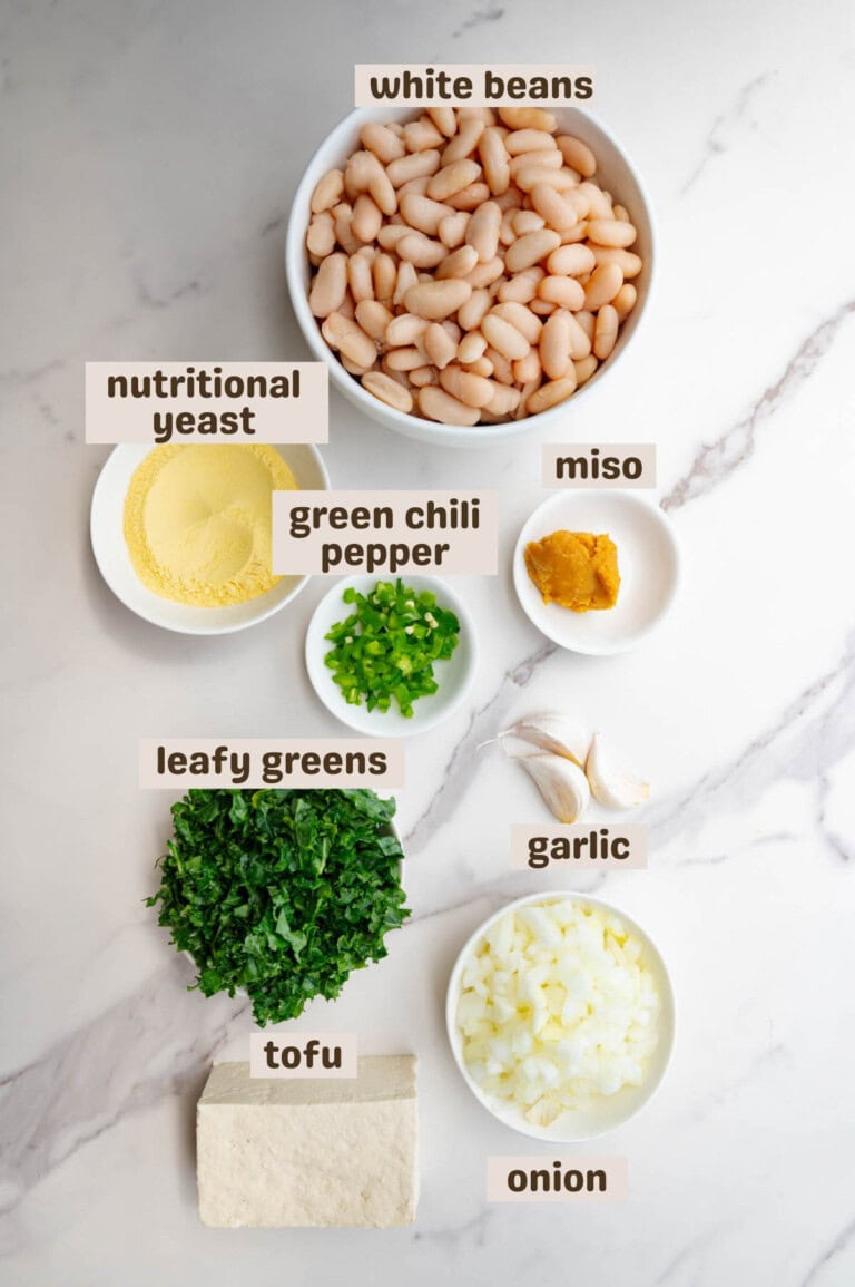 Creamy White Beans Recipe (High-Protein) - Cooking For Peanuts