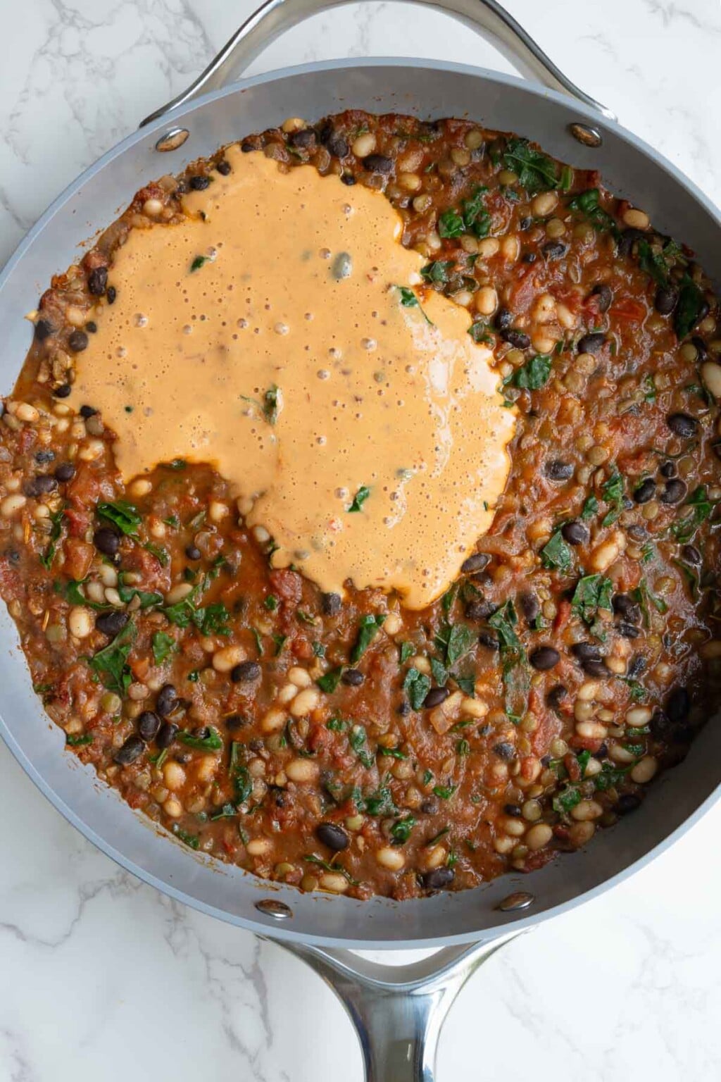 Protein Chili with Beans (Soy-Free, 35g Protein) - Cooking For Peanuts