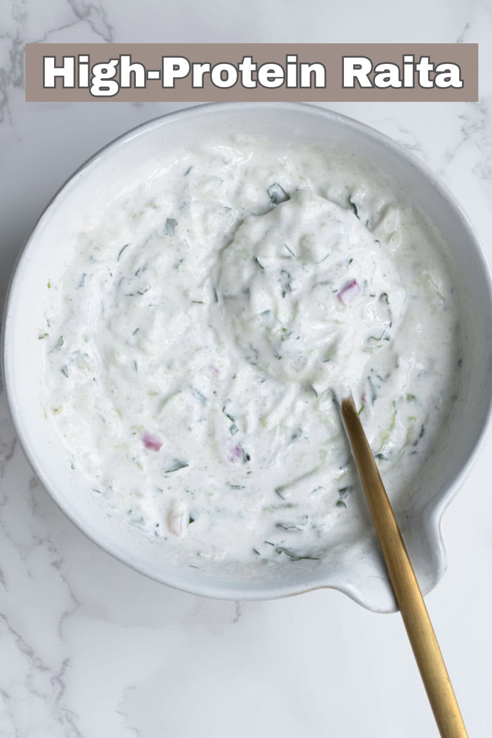 High-Protein Raita - Cooking For Peanuts