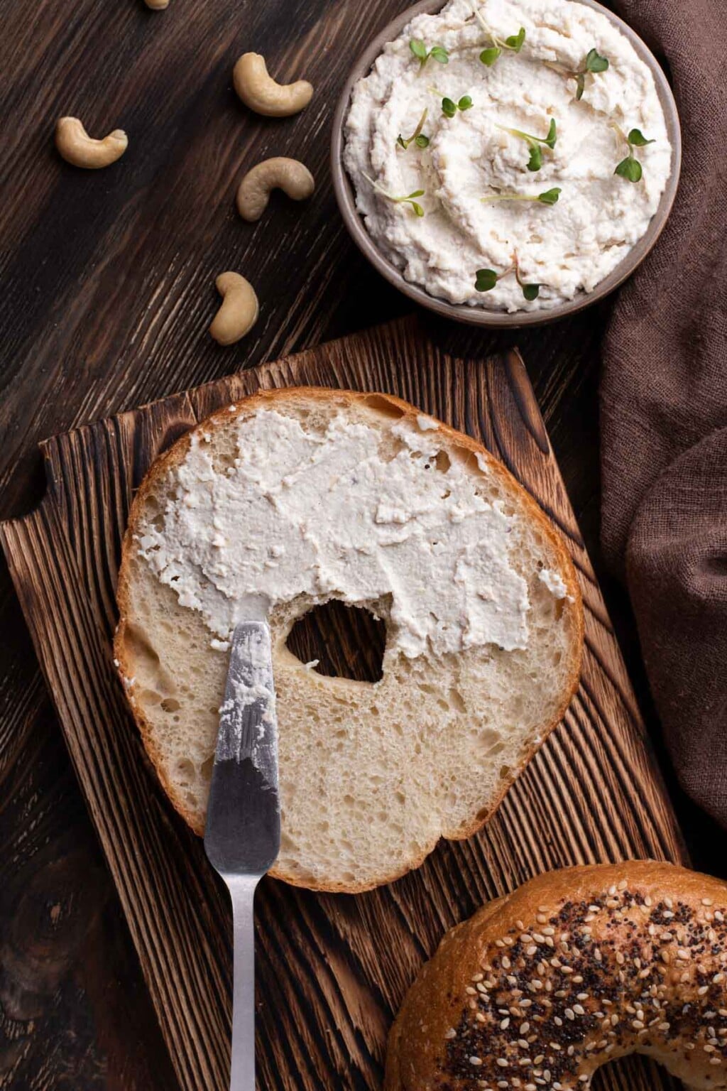 Easy Vegan Cream Cheese (5 Minutes) - Cooking For Peanuts