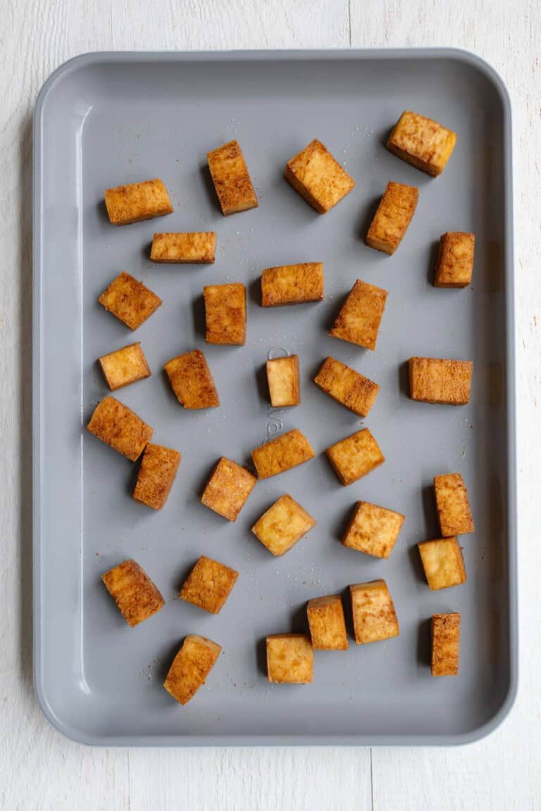 How To Cook Frozen Tofu (Crispy, Flavorful & Easy to Season) - Cooking ...
