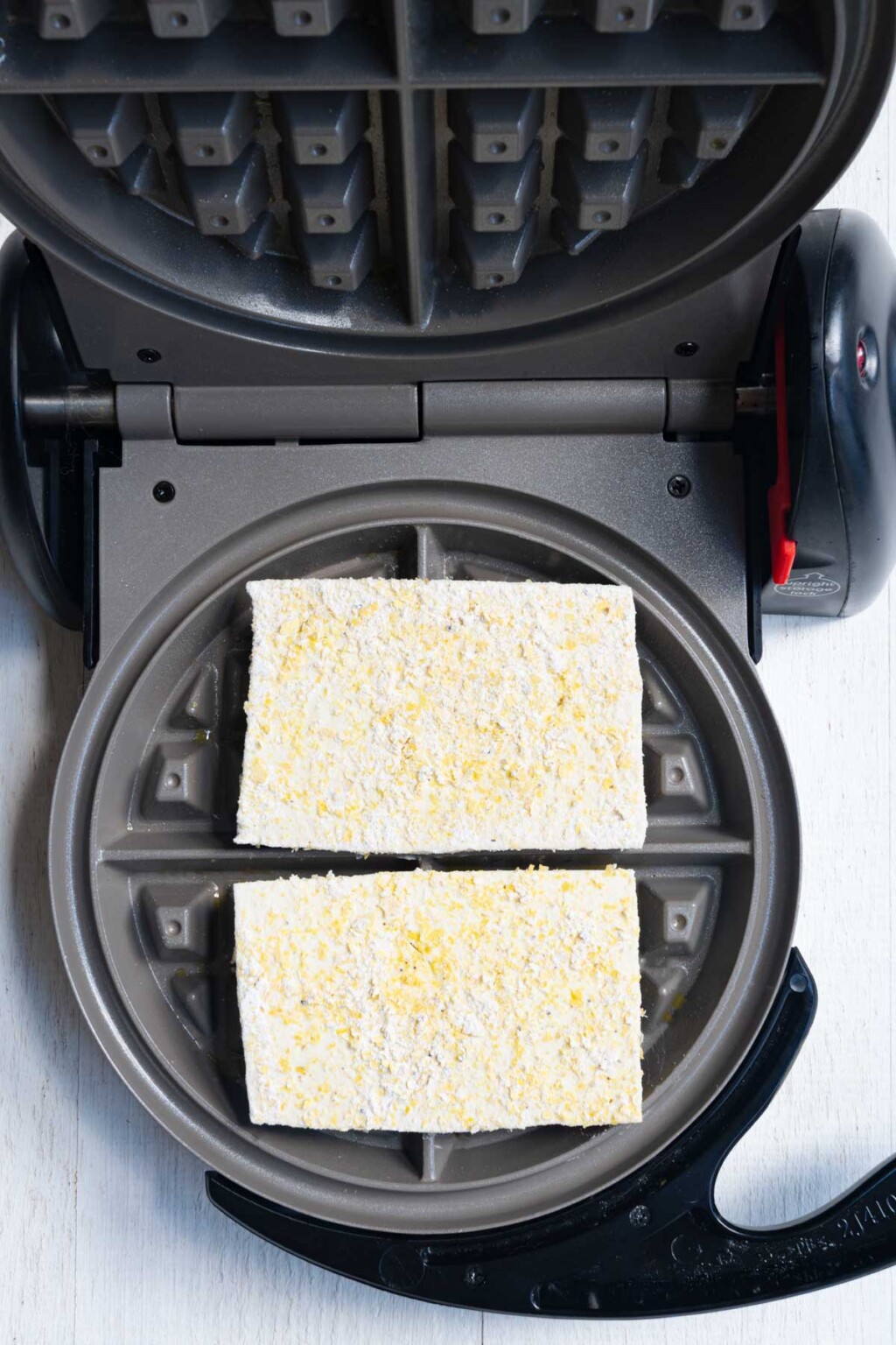 Tofu Waffles (Crispy, Savory, High-Protein) - Cooking For Peanuts