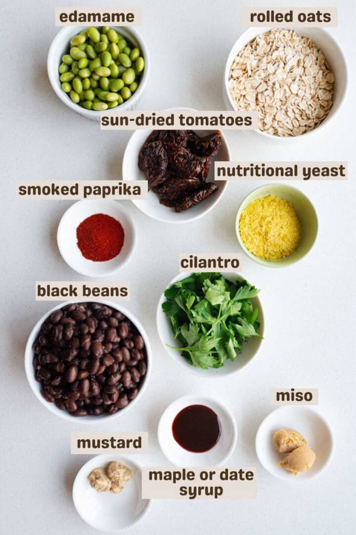 Black Bean Edamame Burgers (Easy & High-Protein) - Cooking For Peanuts